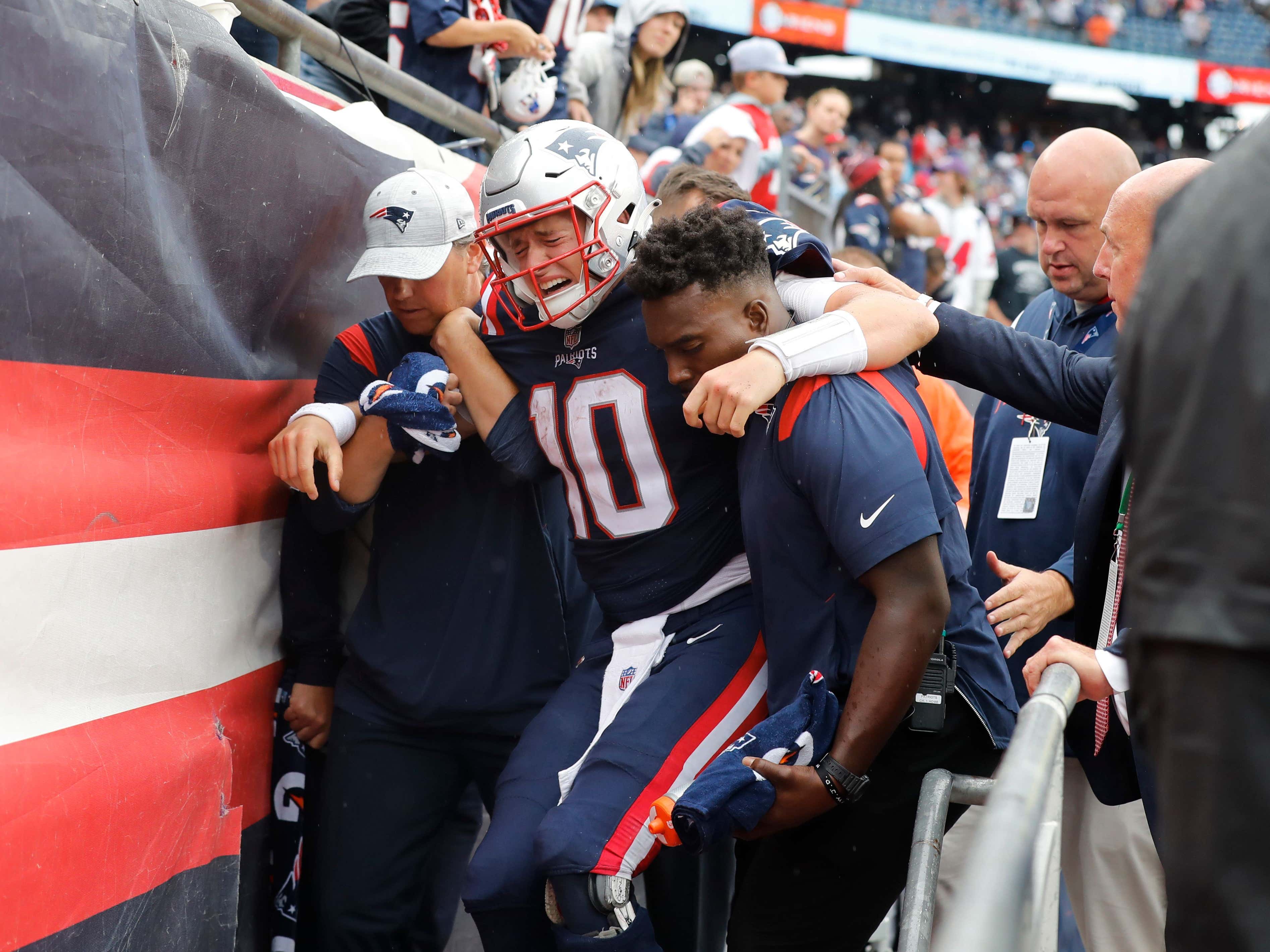 Breaking: Mac Jones Has 'a Pretty Severe' High Ankle Sprain | Barstool ...