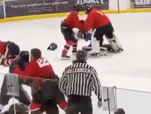 We've Got Ourselves A Good Old Fashioned Ten-Person Donnybrook At A ...