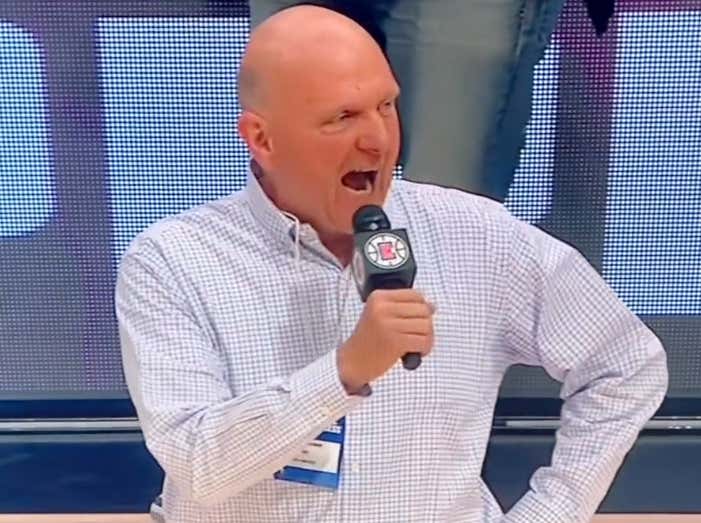 Steve Ballmer Giving A Vintage Pump Up Speech In Seattle Was Yet ...