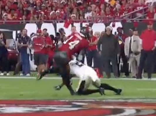 See Up Close What It's Like To Tear An ACL In An NFL Game | Barstool Sports