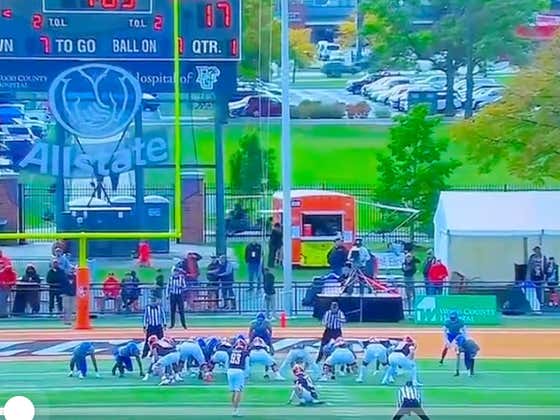 It's These Sort Of Fake Field Goals That Make You Simply Fall In Love ...