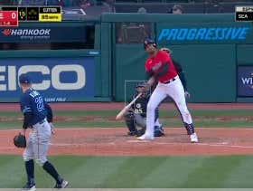 OSCAR GONZALEZ AND THE CLEVELAND GUARDIANS WALK OFF THE RAYS IN THE 15TH INNING | Barstool Sports