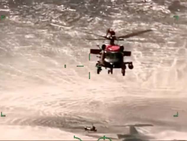 A U.S. Coast Guard Team Fought Off Sharks To Rescue A Group Of ...