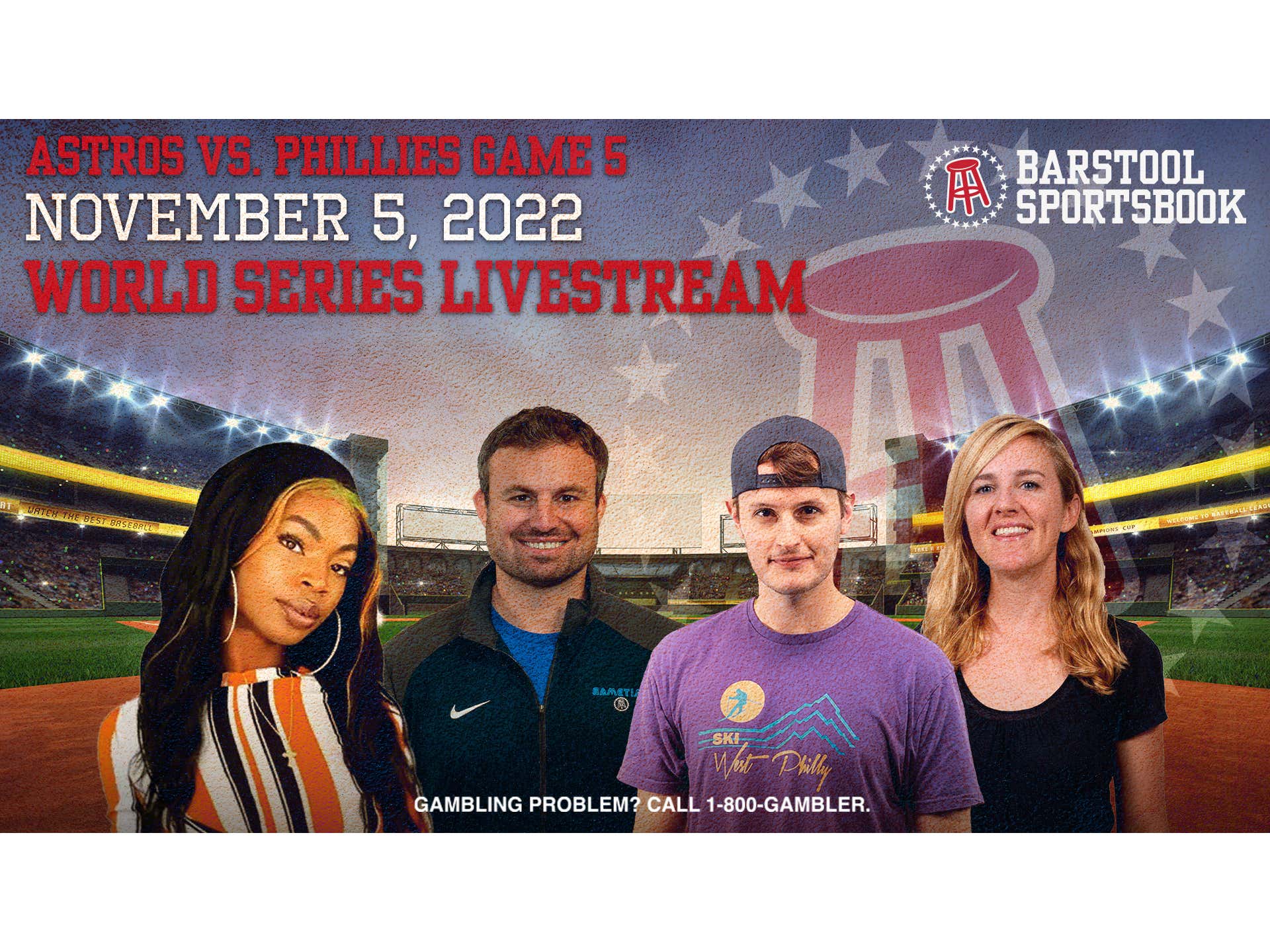 Barstool’s Philly Crew Faces Off Vs Tiko Texas In World Series Game 5 ...