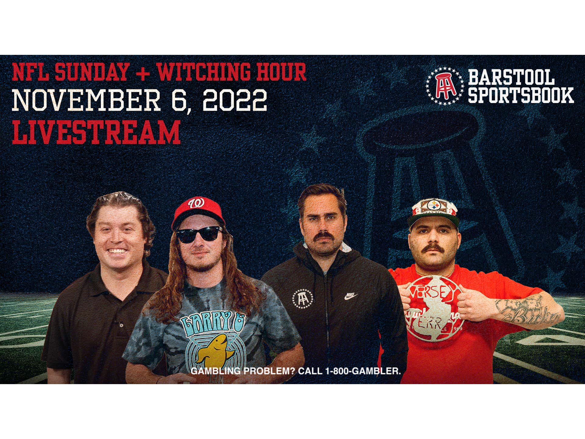 Live for Sunday Football + The Witching Hour in The Gambling Cave ...