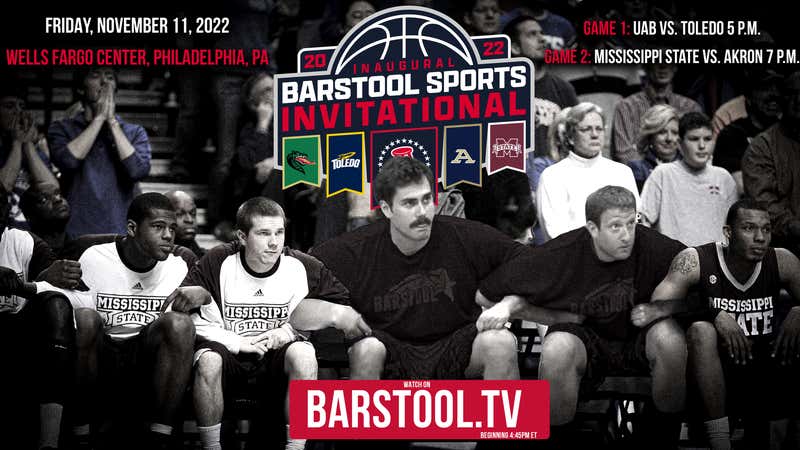 GAME DAY! Welcome To The Inaugural Barstool Sports Invitational ...