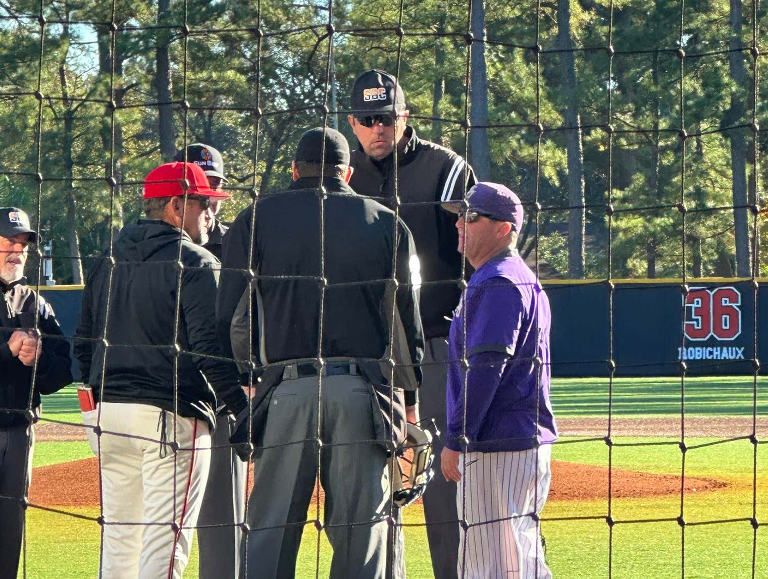 Nobody Is Arguing A Call When This Behemoth Of An Umpire Is On The Crew ...