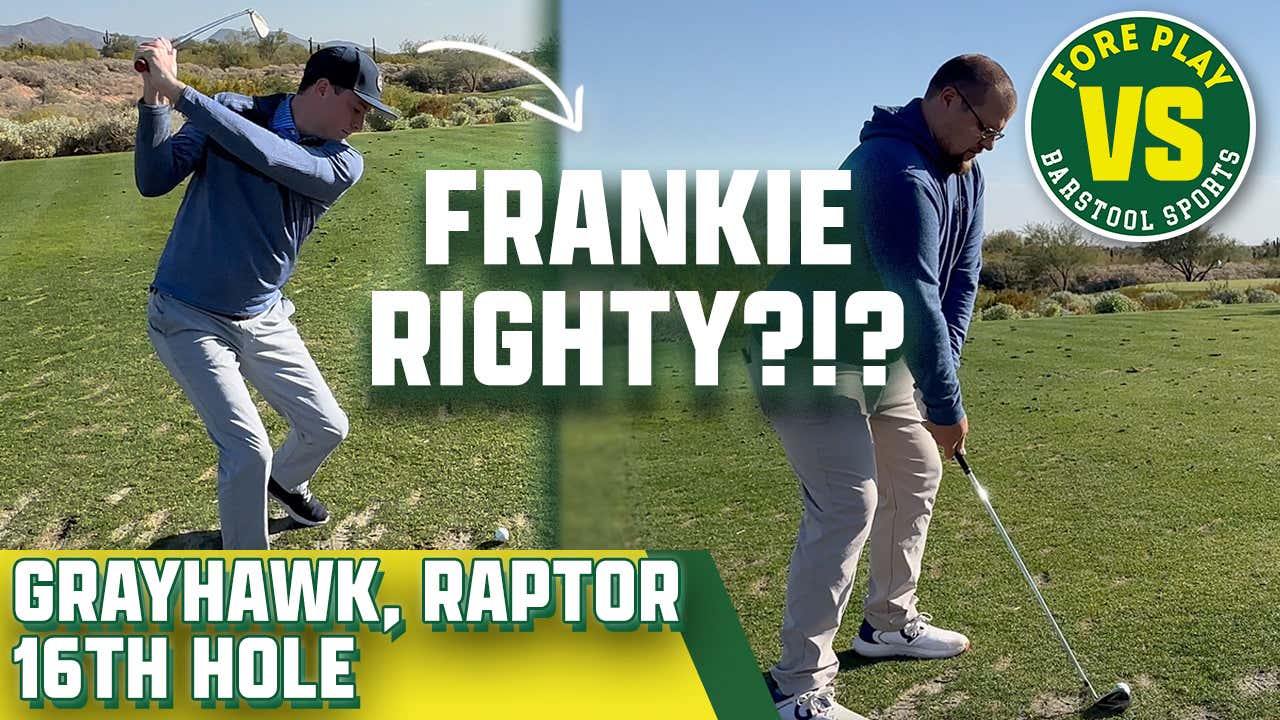 Frankie (Righty) & Trent Vs Grayhawk, 16th Hole (Raptor Course ...