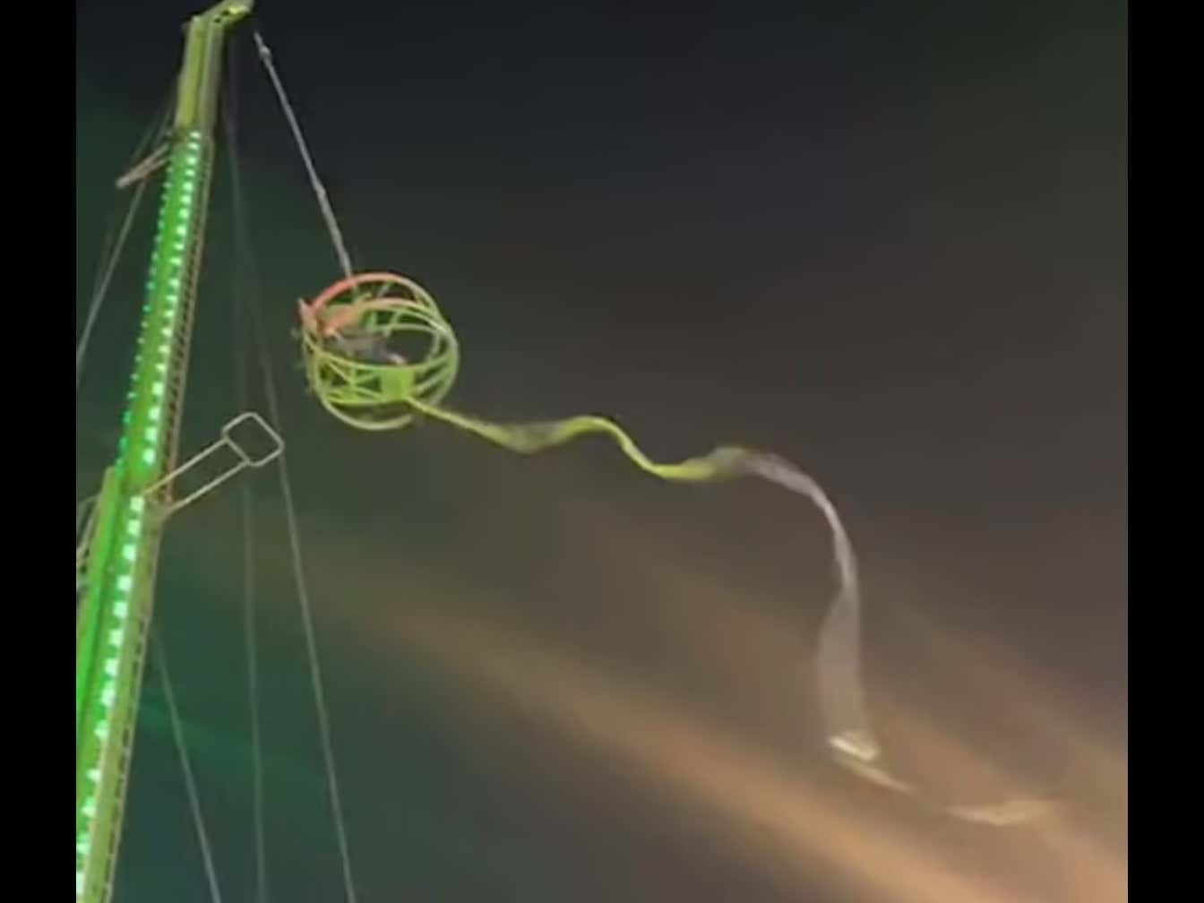 A Slingshot Snapped Midair With Passengers Still Inside, Proving Once ...