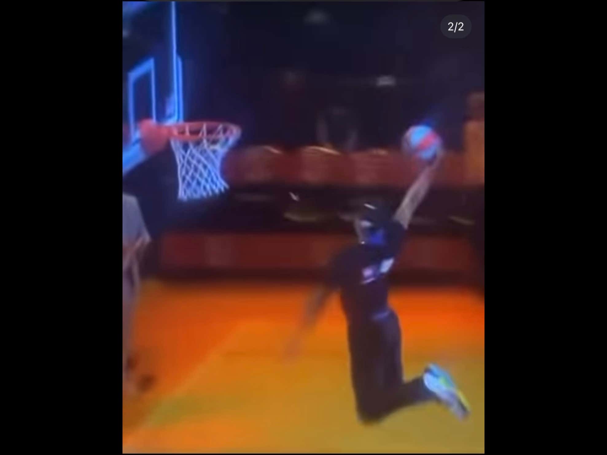This Lakers Fan Put On A Better Dunk Contest By Himself Than The NBA ...
