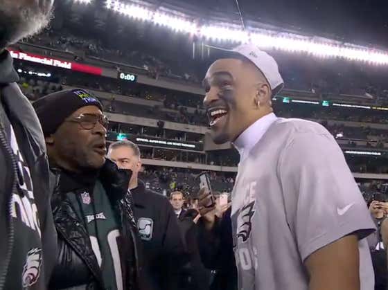 Jalen Hurts Doing The Fresh Prince Handshake With DJ Jazzy Jeff Proves ...