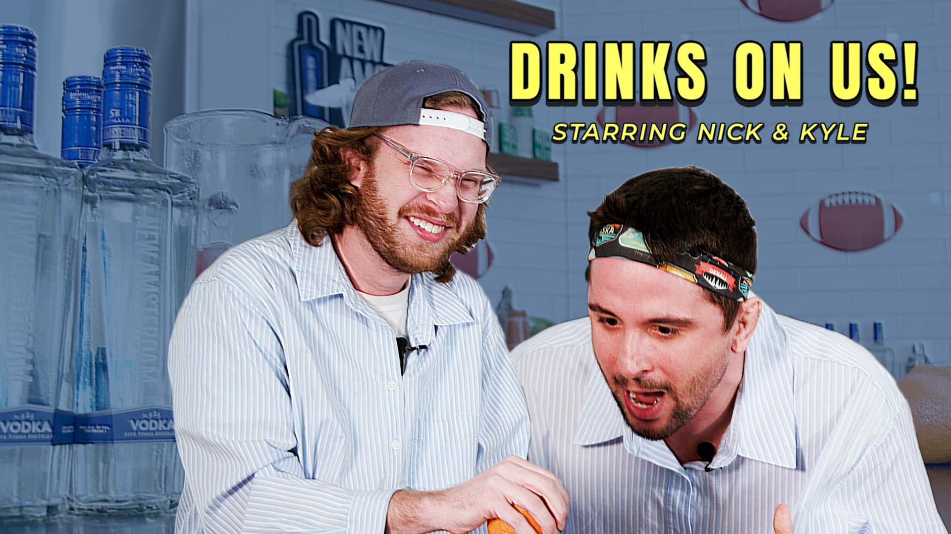 Drinks On Us - Making Cocktails for the Big Game | Barstool Sports