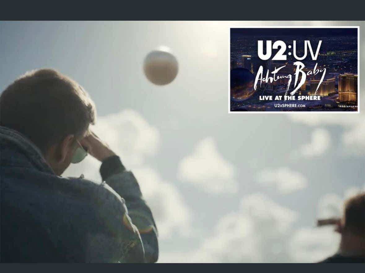 So Now That The Game Is Over, Are Bono And U2 Behind The UFO Balloons ...