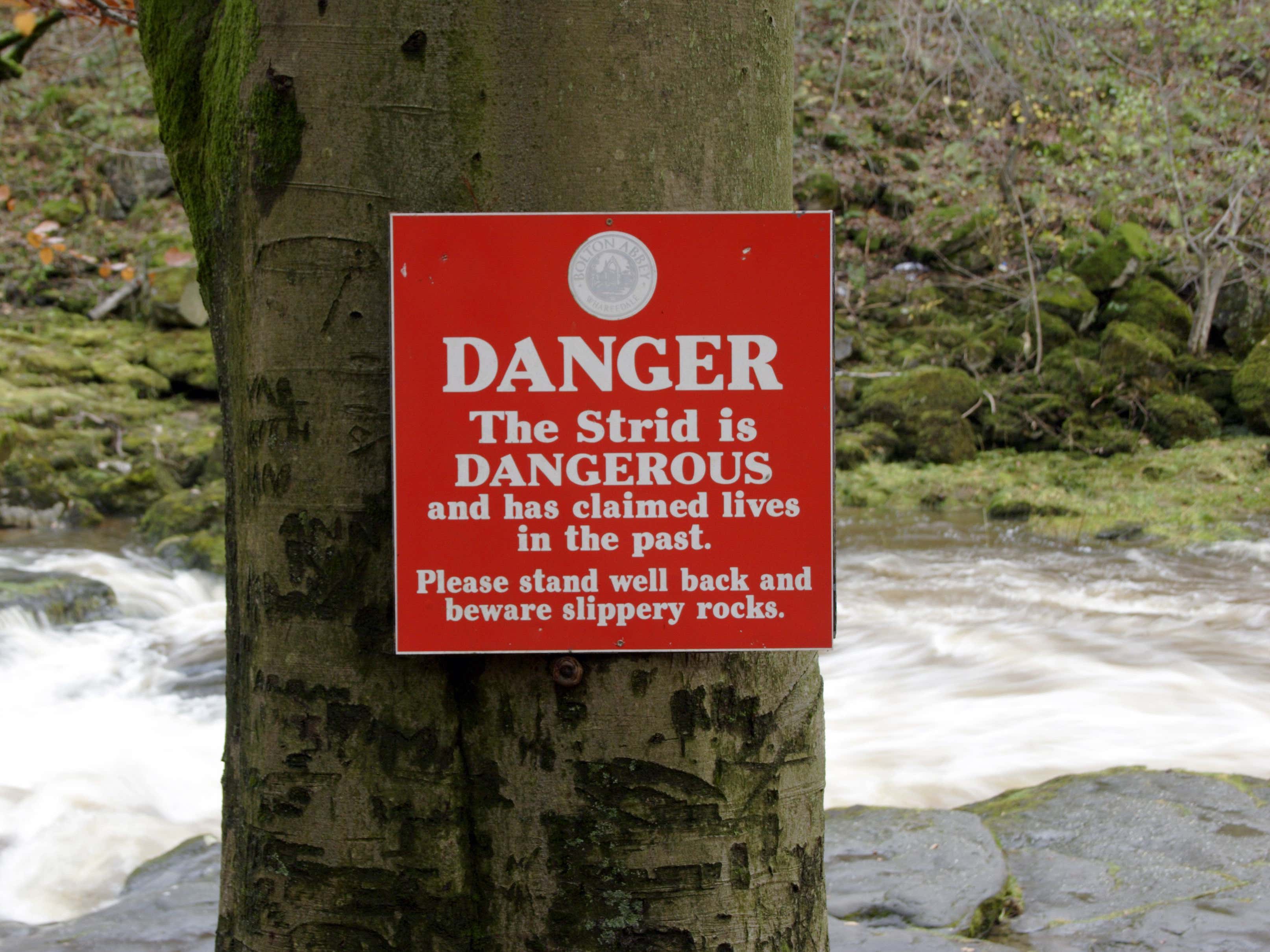 Watch This When You're High - The Yorkshire River’s “Bolton Strid ...