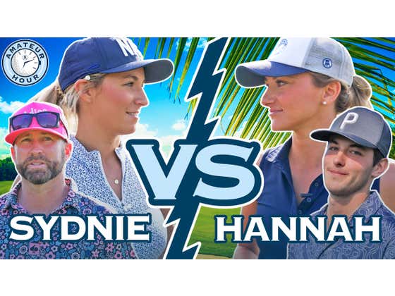 Amateur Hour: Hannah Cook Vs. Sydnie Wells | Barstool TV