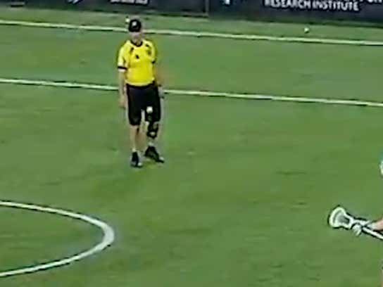 Ref Takes Shot Squarely In The Nuts And Hardly Even Flinches, Further ...