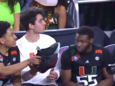 Miami's Nigel Pack Broke His Shoes And Doesn't Have Any Backup Pairs ...