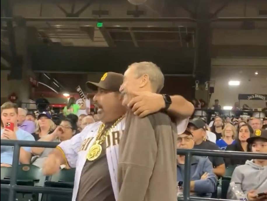 Padres Owner Pete Seidler Mixes It Up With The Common Folk In The ...