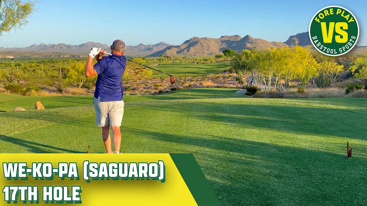 Riggs Vs We-Ko-Pa (Saguaro), 17th Hole Presented By G/Fore | Barstool ...