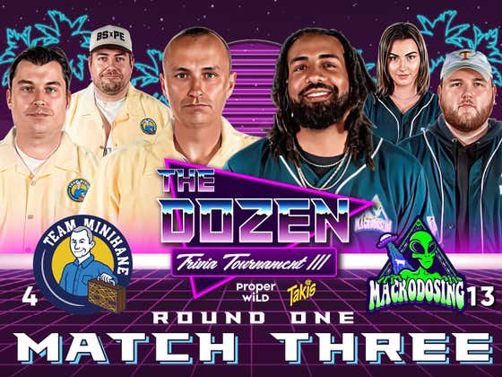 4-Team Minihane vs. 13-Macrodosing (The Dozen: Trivia Tournament III ...