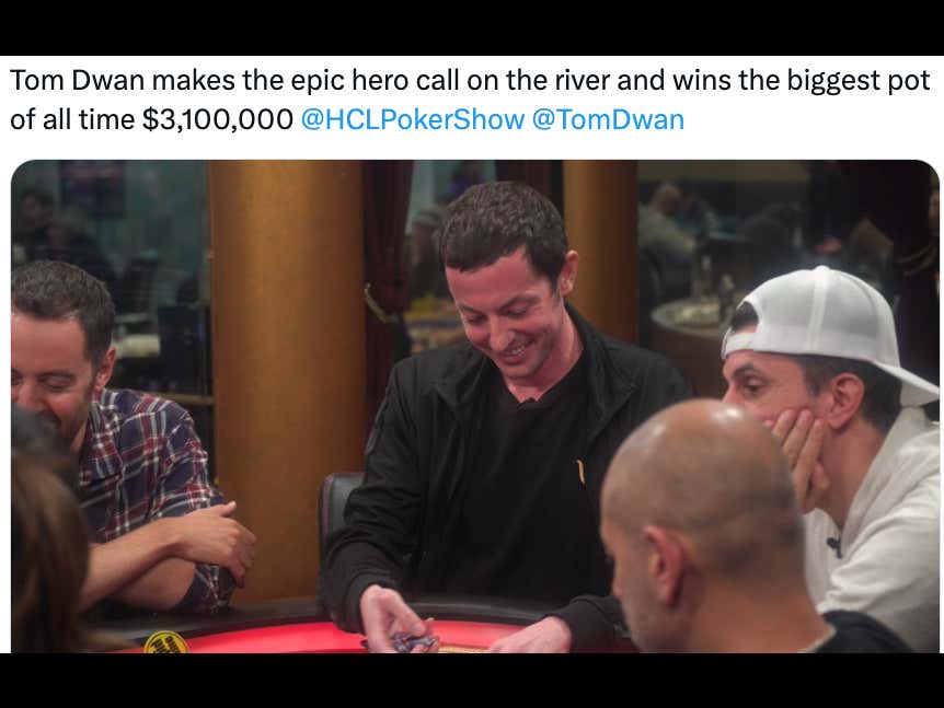 $3.1 MILLION!!! - The Legend Tom Dwan Won The Largest Pot In Televised ...
