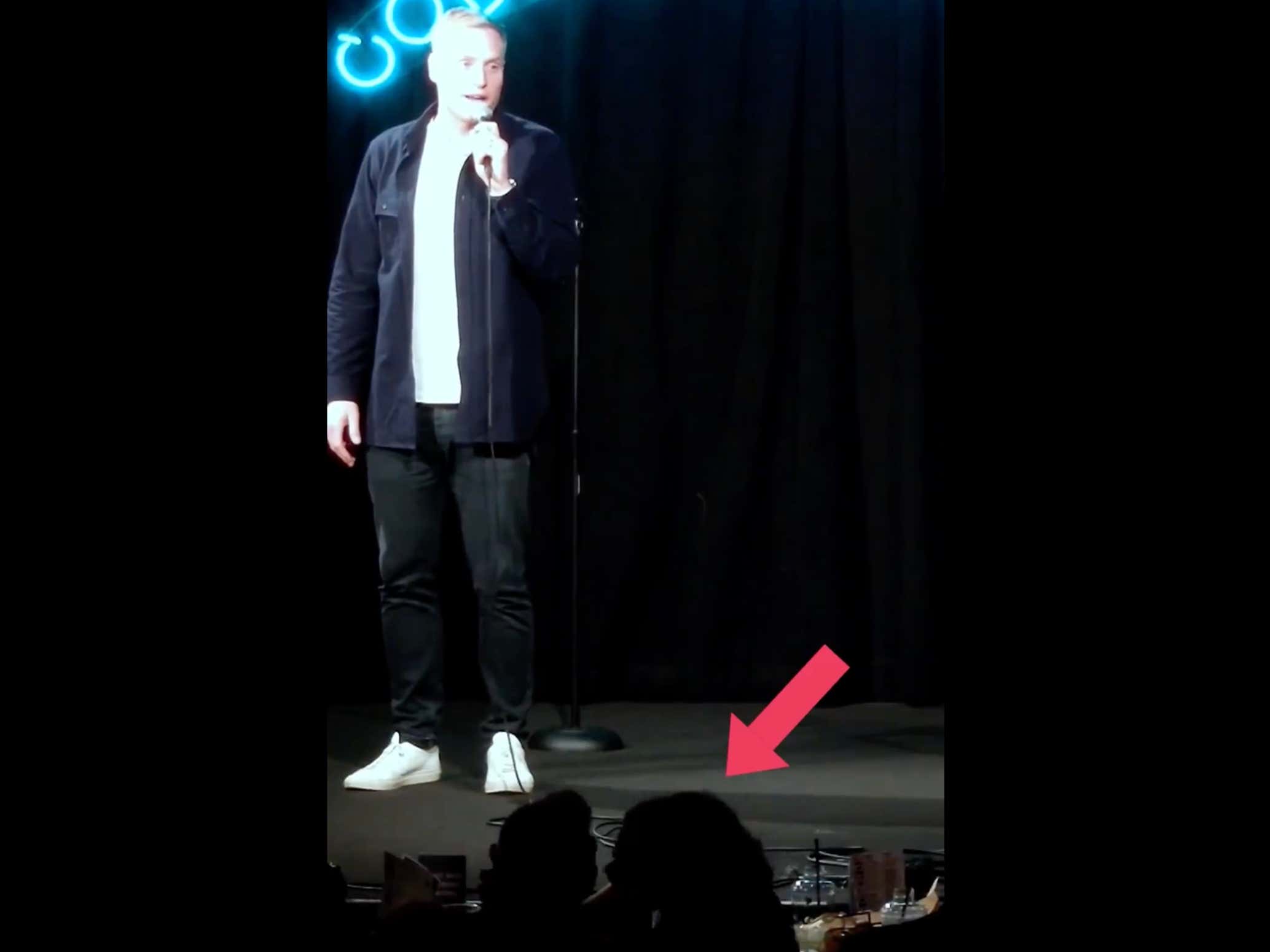 Watch Me Try To Finish A Standup Set While A Lady In The Front Row ...