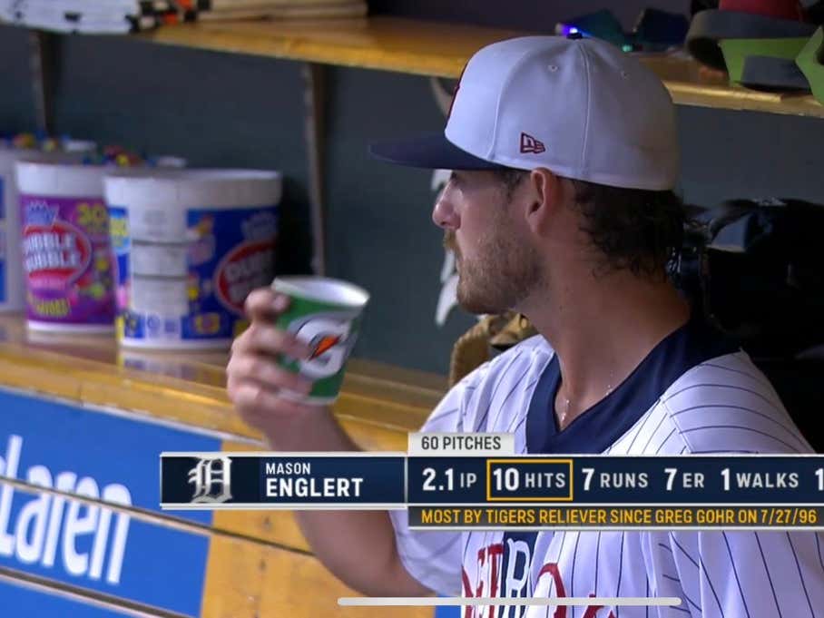 Last Night, Mason Englert Had One Of The Worst Relief Appearances In ...