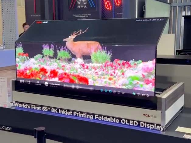 Viral Video Showing The World's First Foldable TV Is Yet Another ...