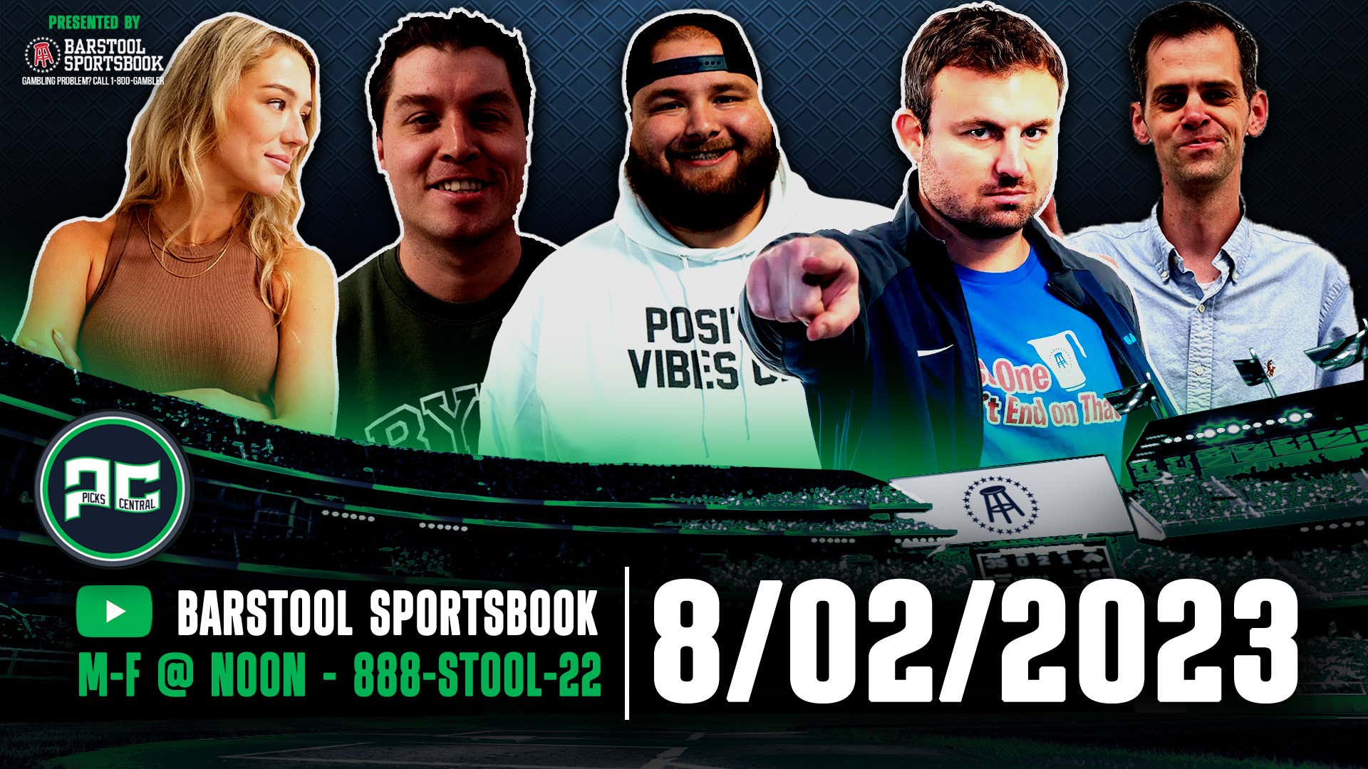 Barstool Sports Picks Central | Wednesday, August 2nd, 2023 | Barstool ...