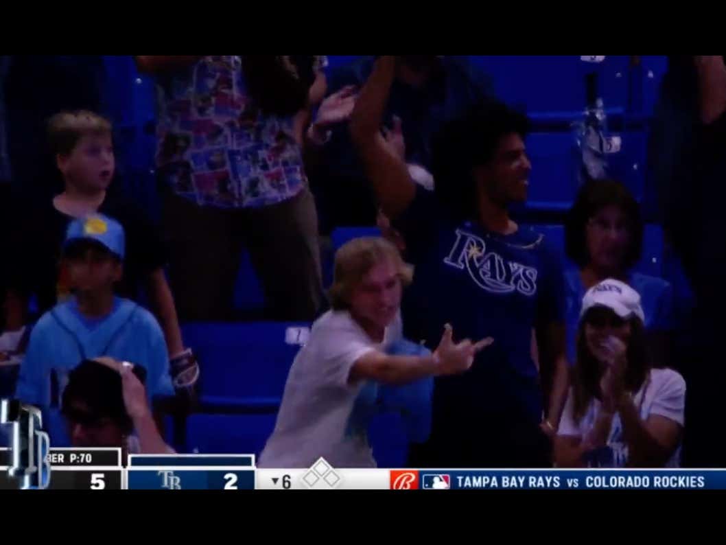 Catching A Home Run Ball And Immediately Flipping Off The Outfielder Is ...
