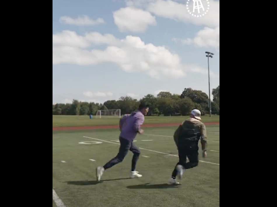 Steven Chea Claimed To Run A 4.40 40 Yard Dash, So I Decided To Prove ...