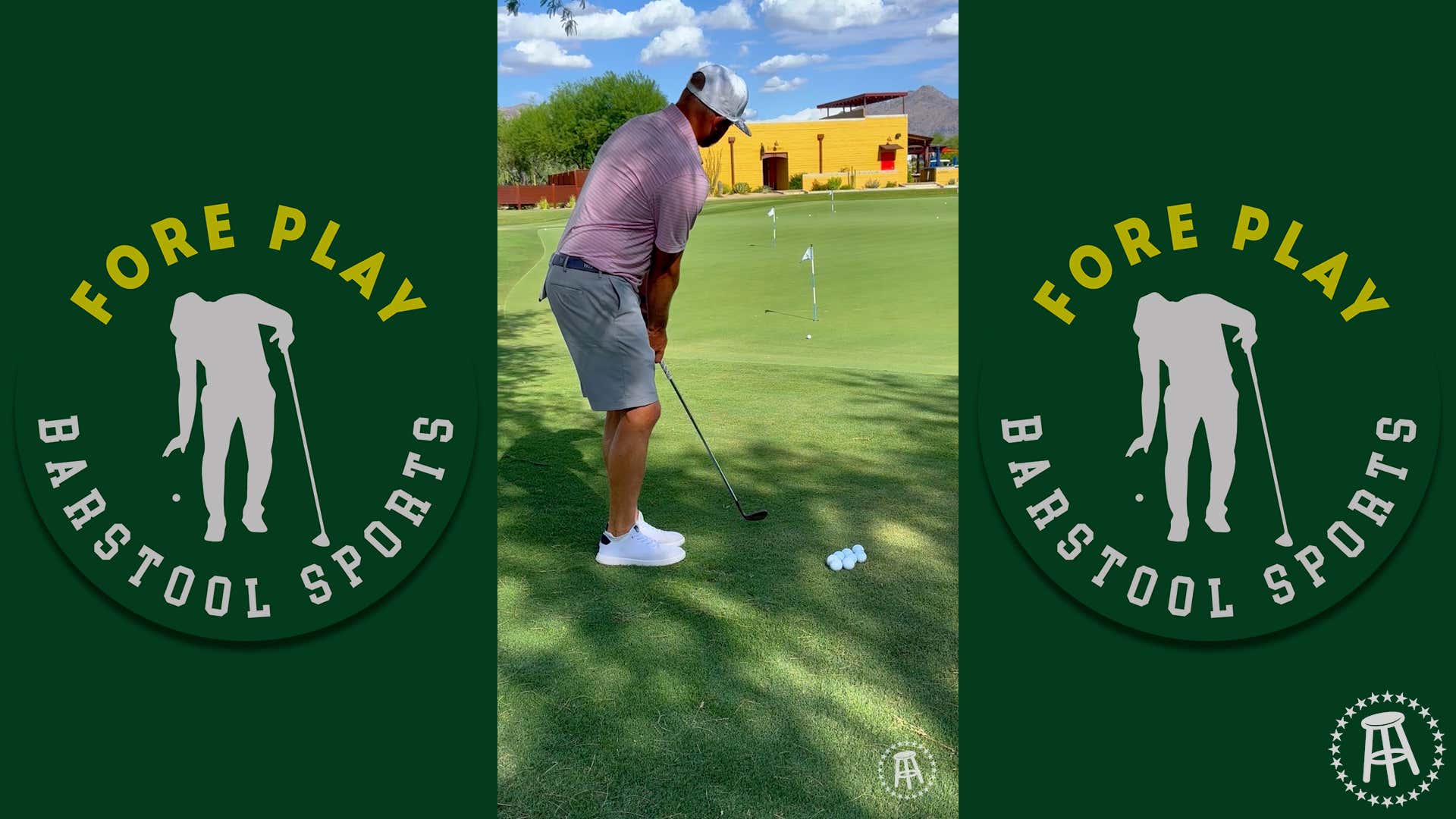 Short Chips With A Pitching Wedge | Barstool Sports