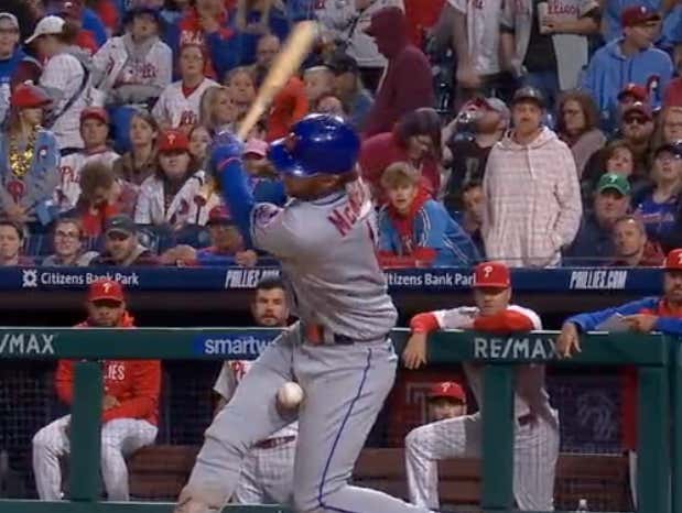 Foul Tip Ends Up Taking Two Balls Off The Count With This Incredible ...