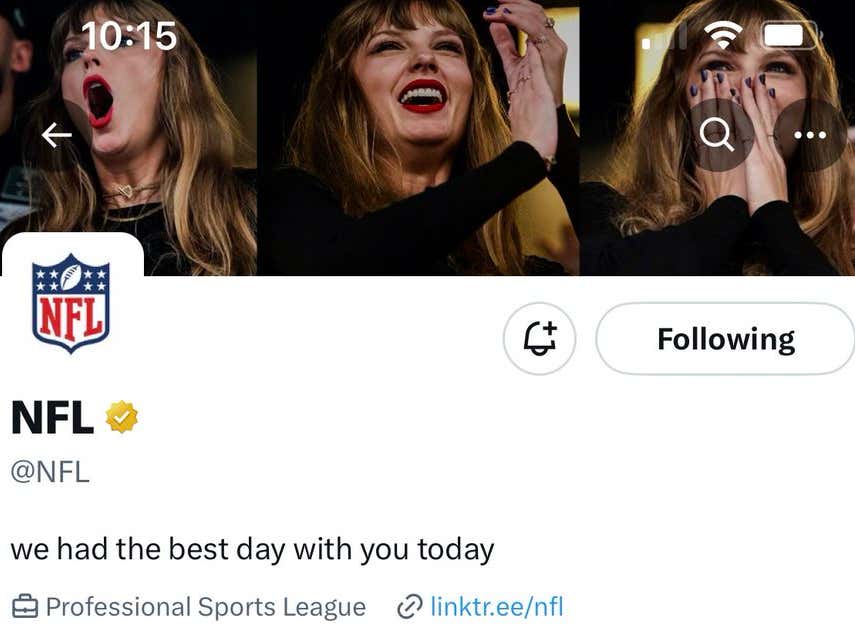 Connecting Some Dots: The NFL's Use Of Taylor Swift's Likeness ...