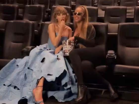 Beyonce Attends Taylor Swift’s Eras Tour Movie Premiere Like The ...