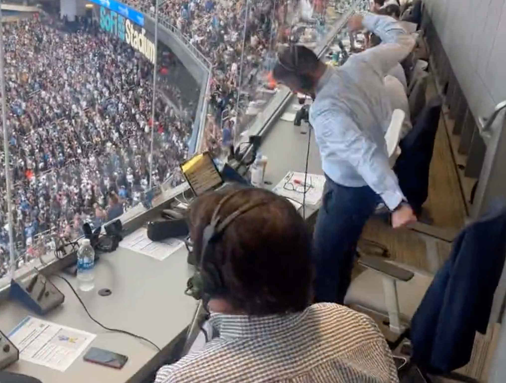 The Cowboys' Spanish Broadcast Crew Didn't Get Their Own Booth At SoFi ...