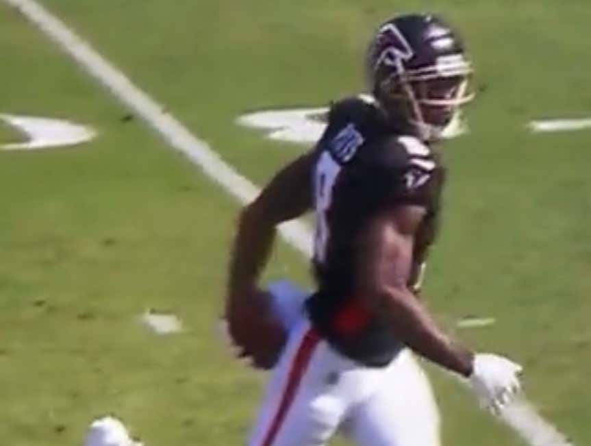 It’s Early In The Slate But Kyle Pitts Just Made The Catch Of The Day ...