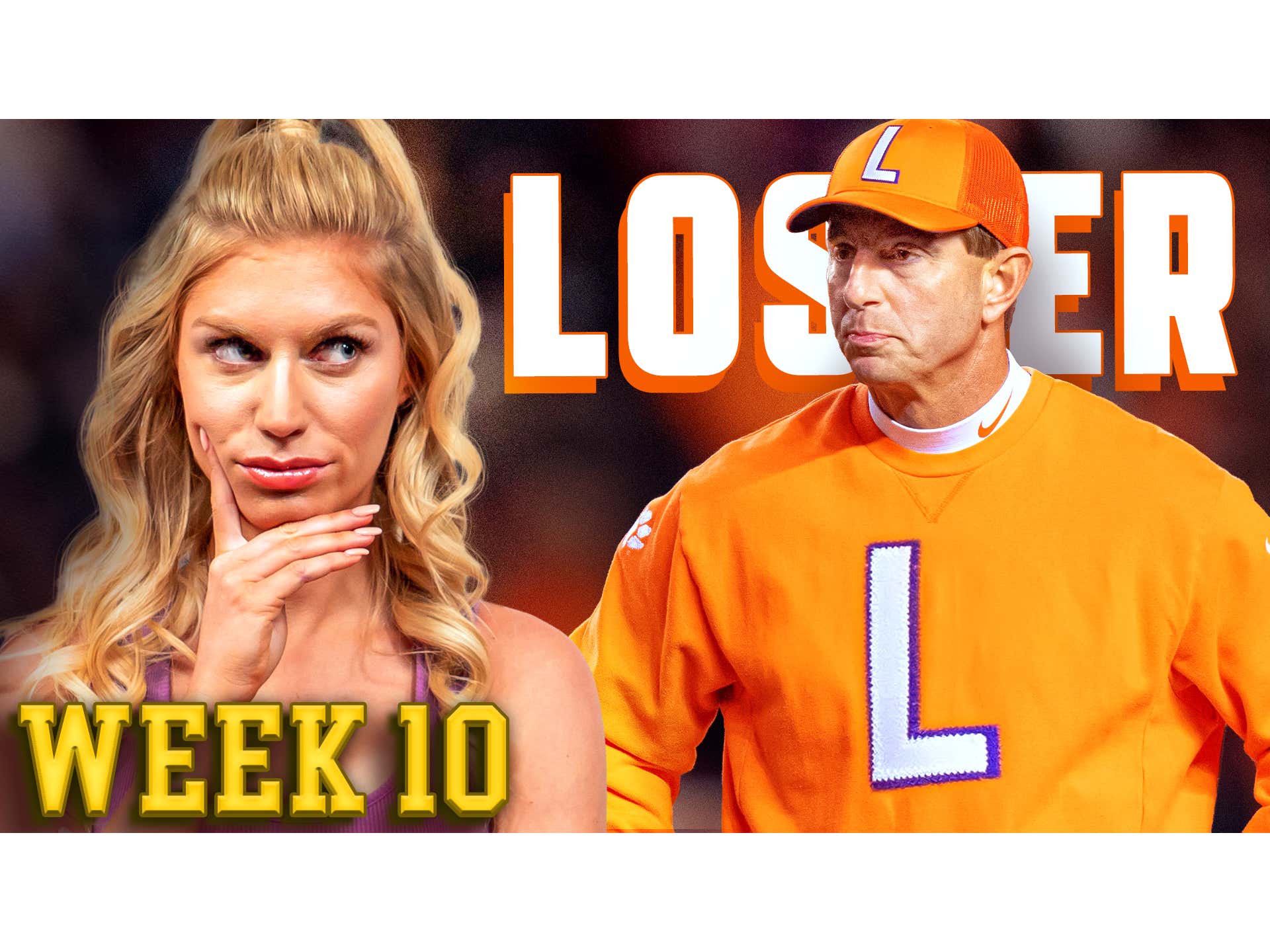 KAYCE SMITH SAYS CLEMSON HAS THE WORST FANS IN THE COUNTRY l Barstool College Football Show Week ...