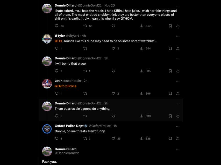 Let's Check In On Mississippi State Fans Ahead Of Thursday's Egg Bowl ...