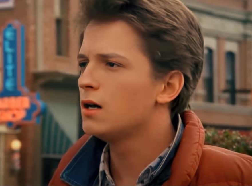 Someone Made A Trailer For Back To The Future 4 With Tom Holland ...