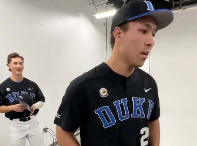 This Duke Baseball Player Listing Every World Series Winner Ever Off ...