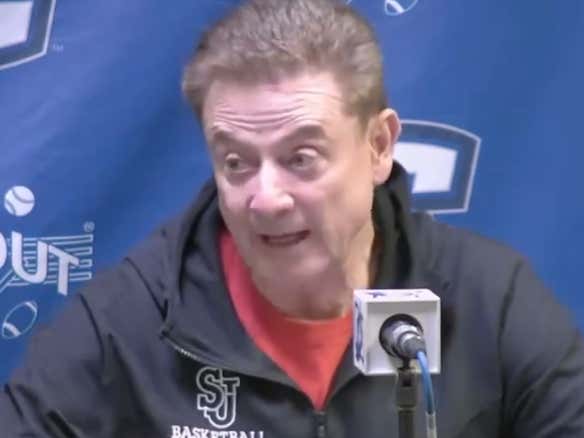 Ball Is Life: Rick Pitino Would Rather Jump Into The Cold And Die Of ...