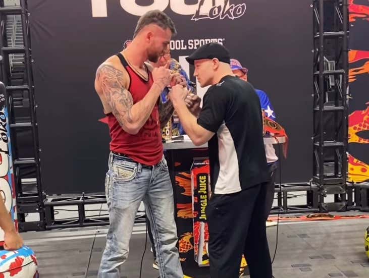 The Size Difference Between 10-1 Bobby Lainge And "The Polish Hammer ...