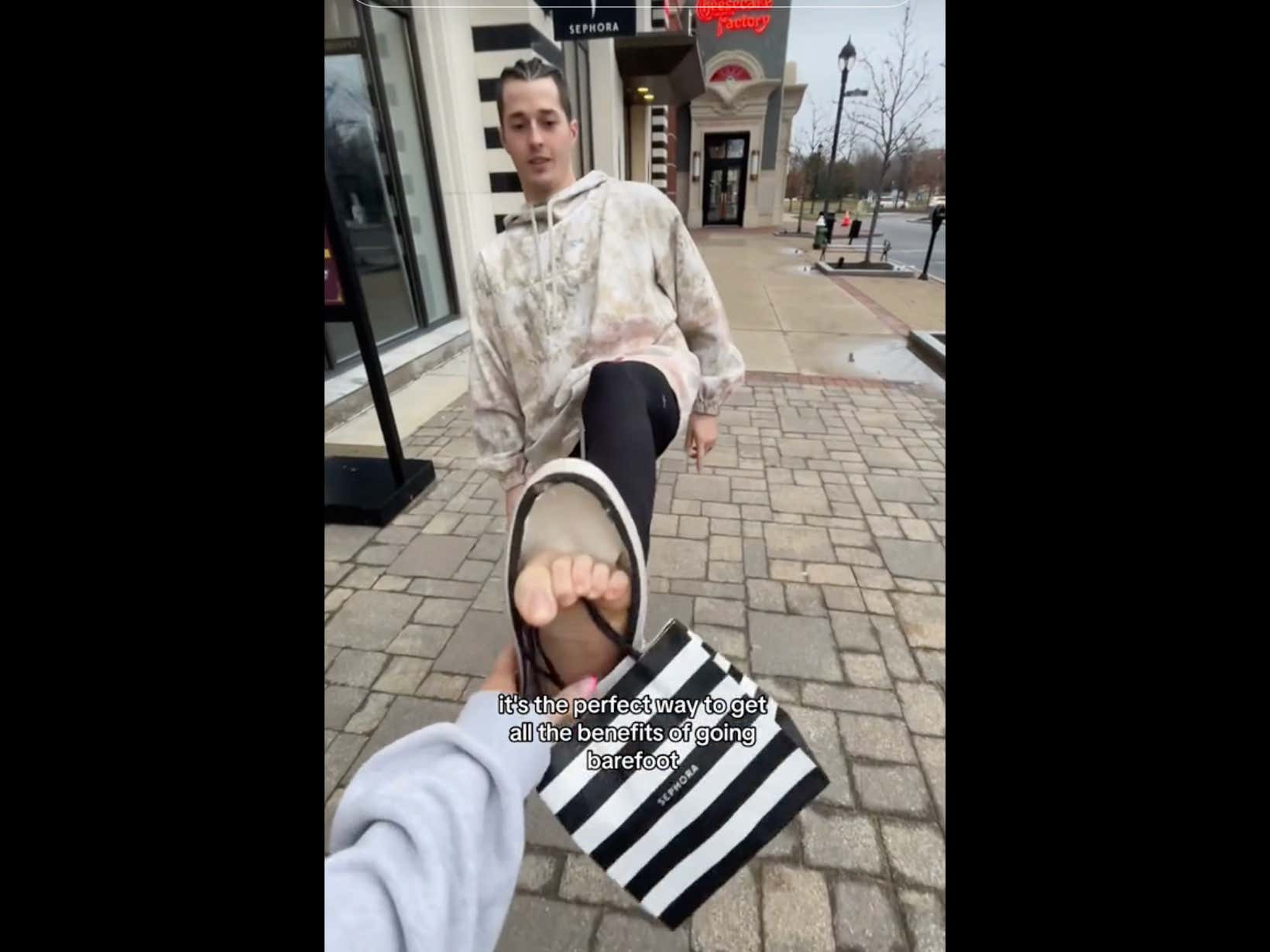 This Absolutely PSYCHOTIC Couple Cut The Soles Out Of All Their Shoes ...