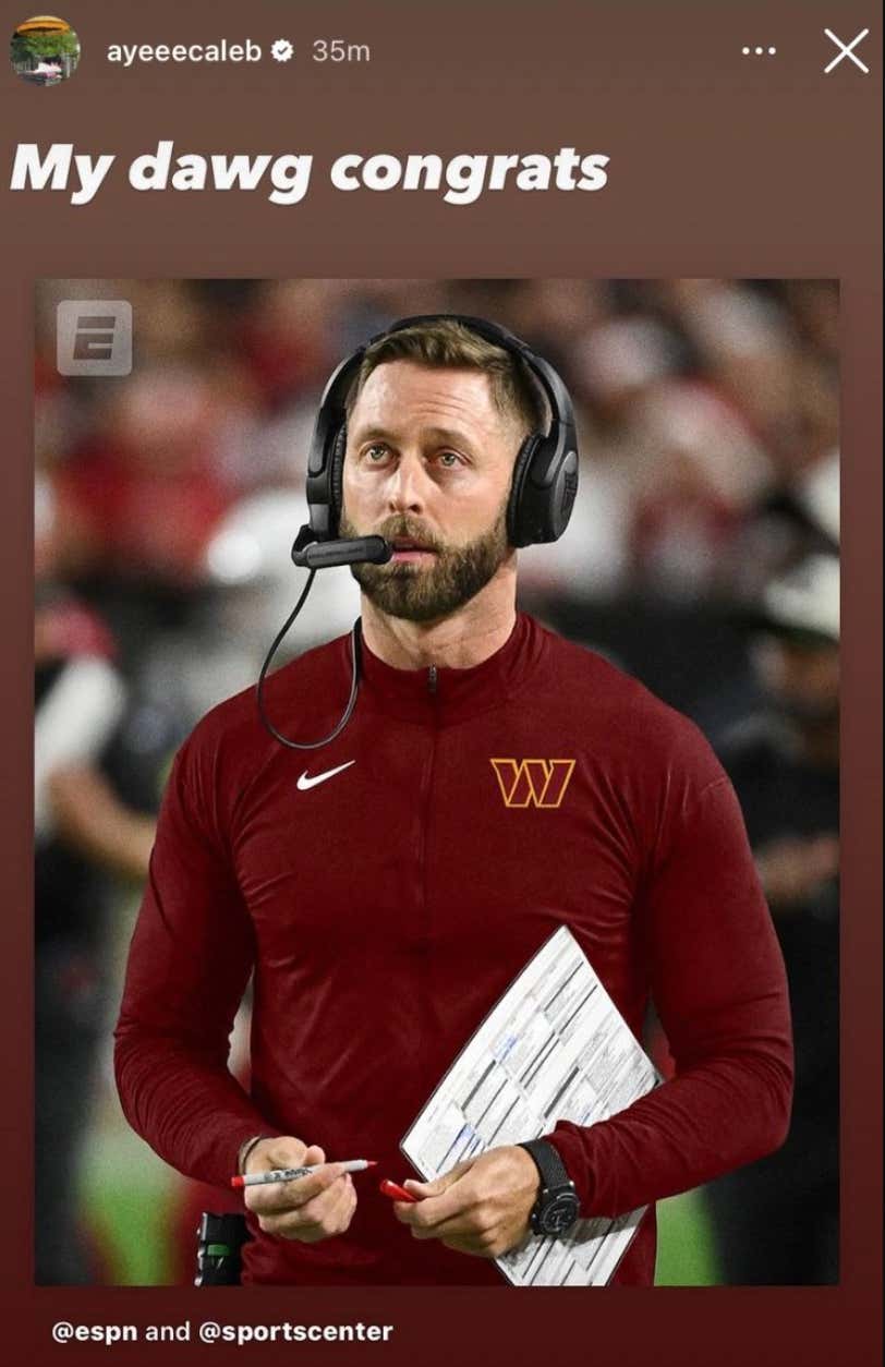 Caleb Williams Wants To Be A Washington Commander | Barstool Sports