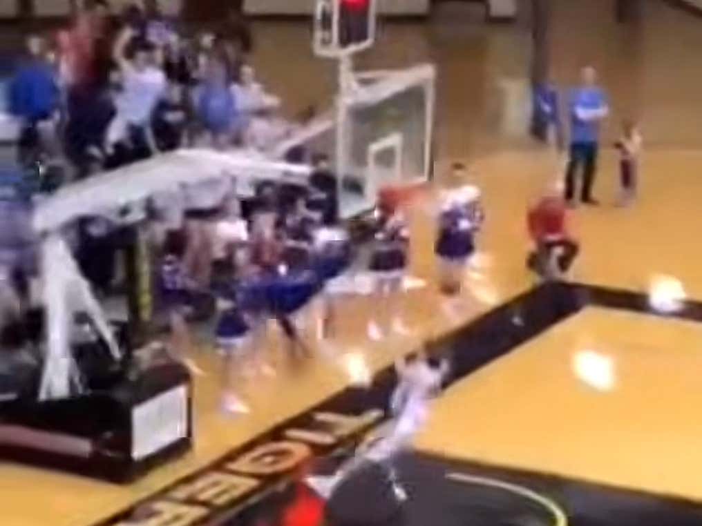 We May Have Found The Dirtiest Foul In Basketball History | Barstool Sports