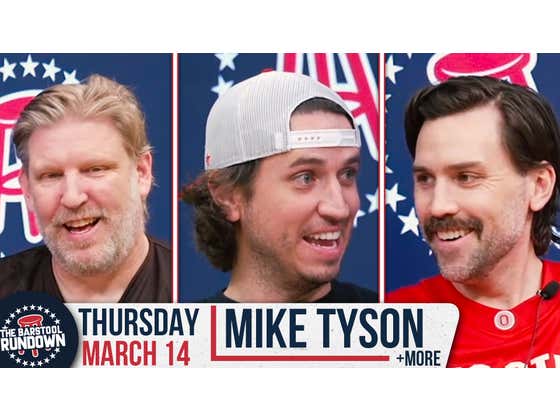 Ohios Tate's Rundown Debut - Barstool Rundown - March 14th, 2024 ...