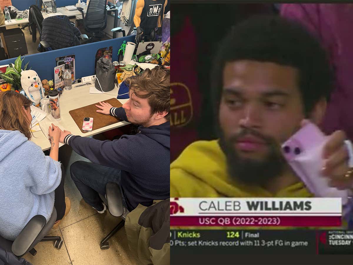 My Response To Caleb Williams Destroying Me On Twitter Today | Barstool ...