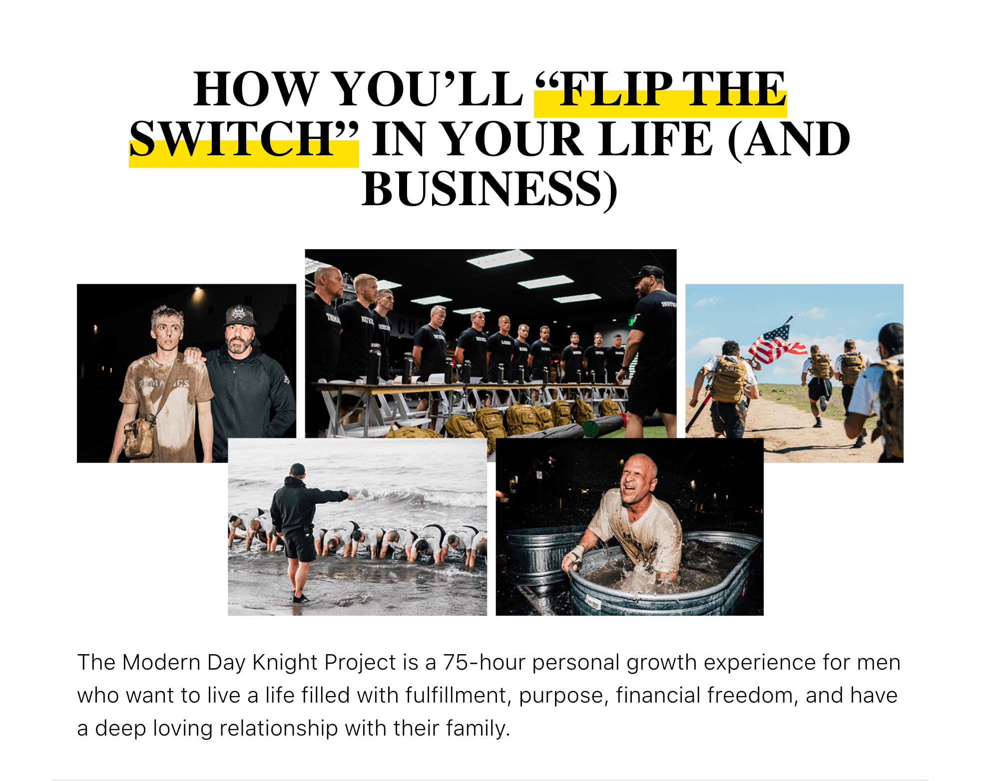 Would You Pay $18,000 To Go To A Three-Day "Alpha Male Boot Camp ...