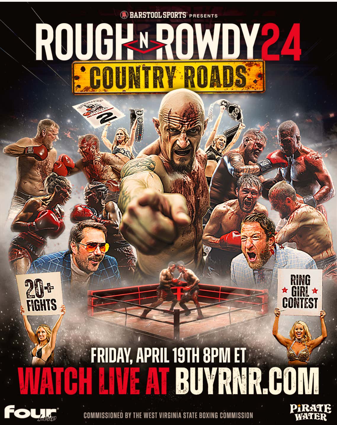 To Fight Or Not To Fight In Rough 'N Rowdy This Friday | Barstool Bets